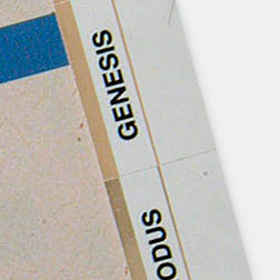 Vertical Standard Gold Edge Bible Tabs - LoveChristianBooks.com