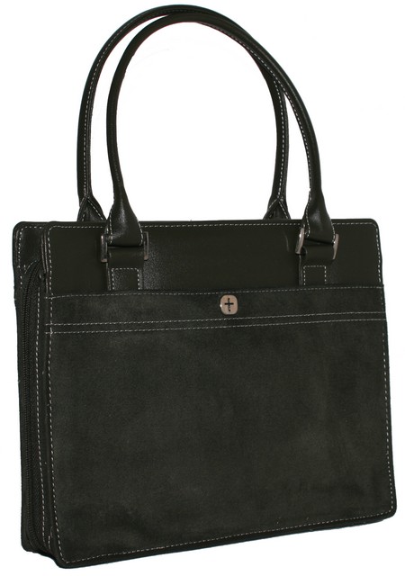 Handbag Style XL Bible Cover (Moss Green) - LoveChristianBooks.com