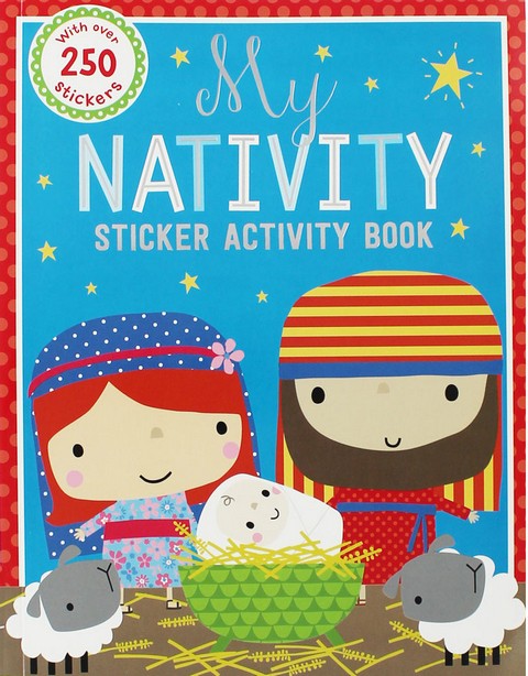 My Nativity Activity Sticker Book - LoveChristianBooks.com