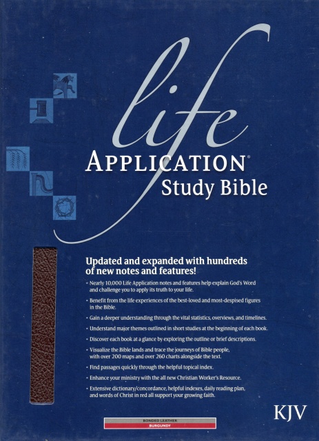 KJV Life Application Thumb Index Study Bible - LoveChristianBooks.com