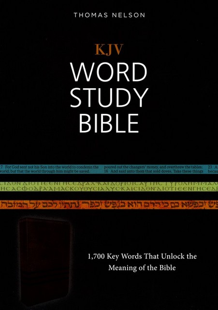 KJV Word Study Bible - LoveChristianBooks.com