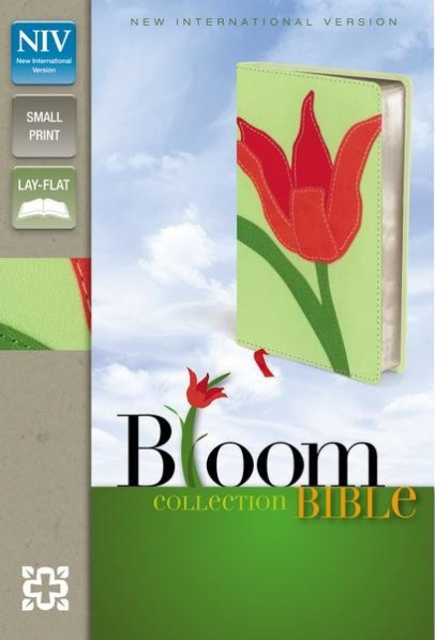 NIV Bloom Collection Bible (Red Tulip) - LoveChristianBooks.com