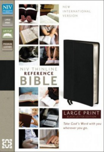 NIV Thinline Large Print Reference Bible - LoveChristianBooks.com