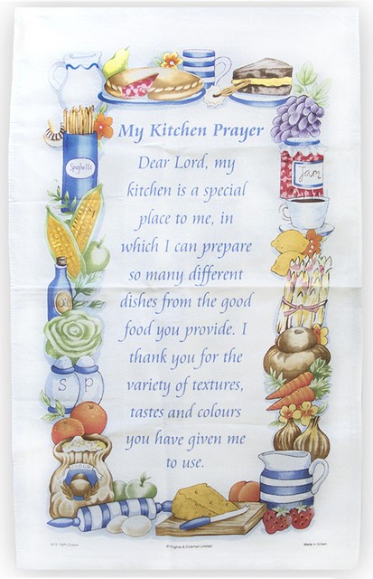 Kitchen Prayer Tea Towel 2 Pack - LoveChristianBooks.com