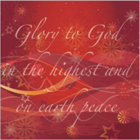 Glory to God Christmas Cards - Pack of 10 (Luke 2:14 (NKJV ...